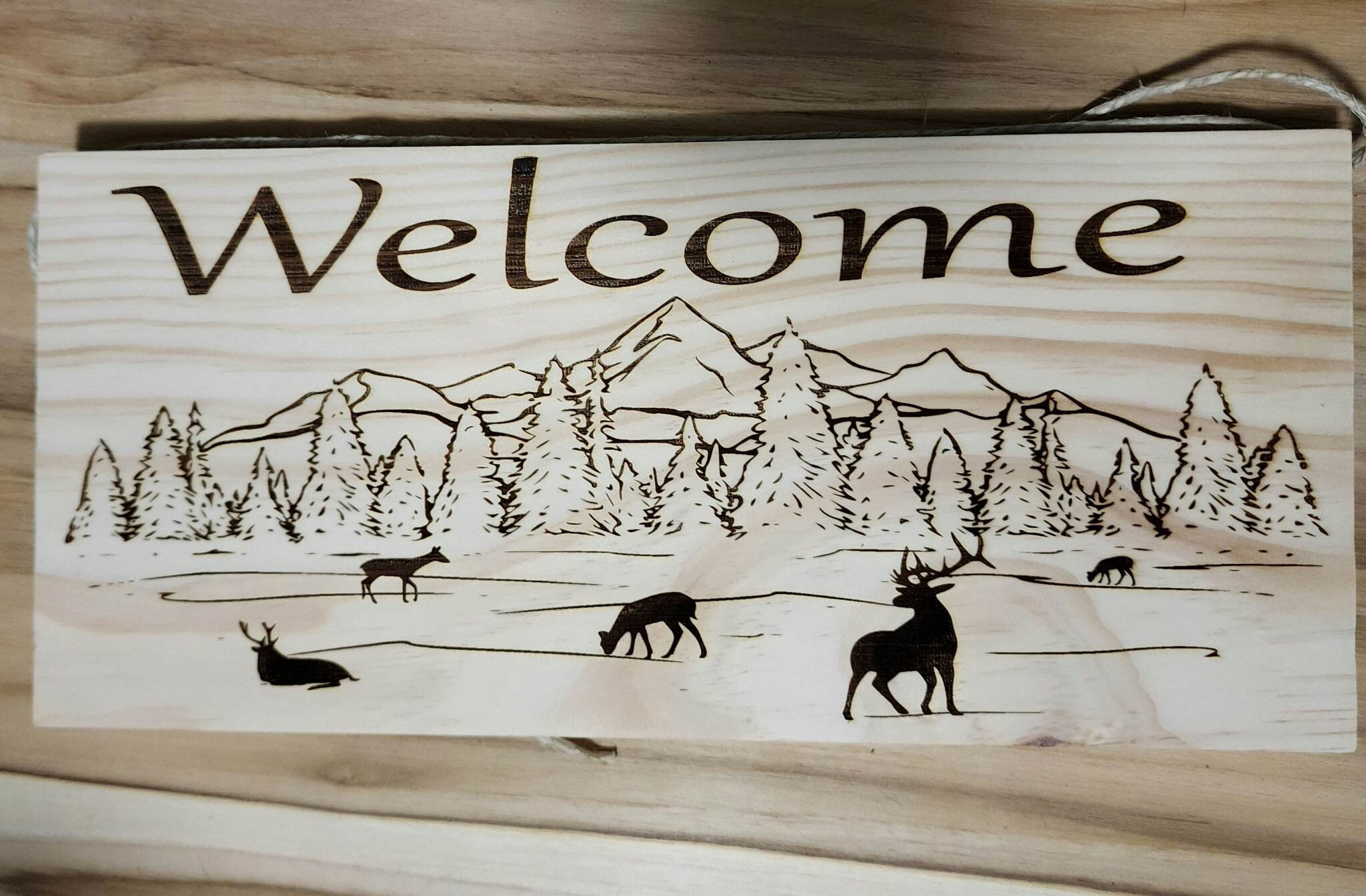 Welcome SVG File - Etsy