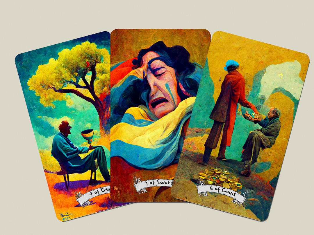 Surreal Tarot Deck Dali Tarot Cards Colorful Tarot Cards - Etsy Australia