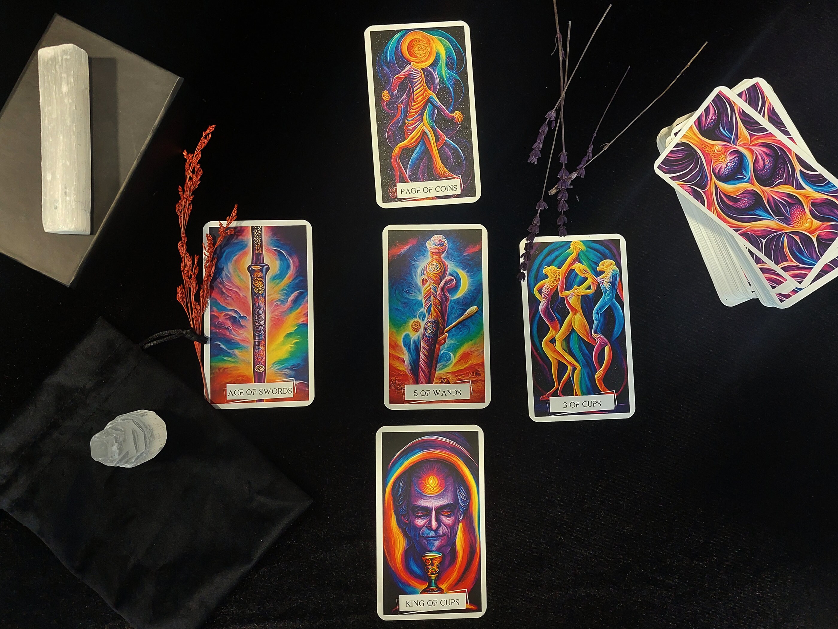 Beginner Tarot Deck Tarot Deck With Guidebook Colorful Tarot - Etsy ...