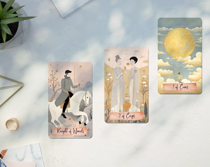 Rainbow Tarot Cards, Occult Tarot Deck, Indie Tarot Deck, RSW Based ...