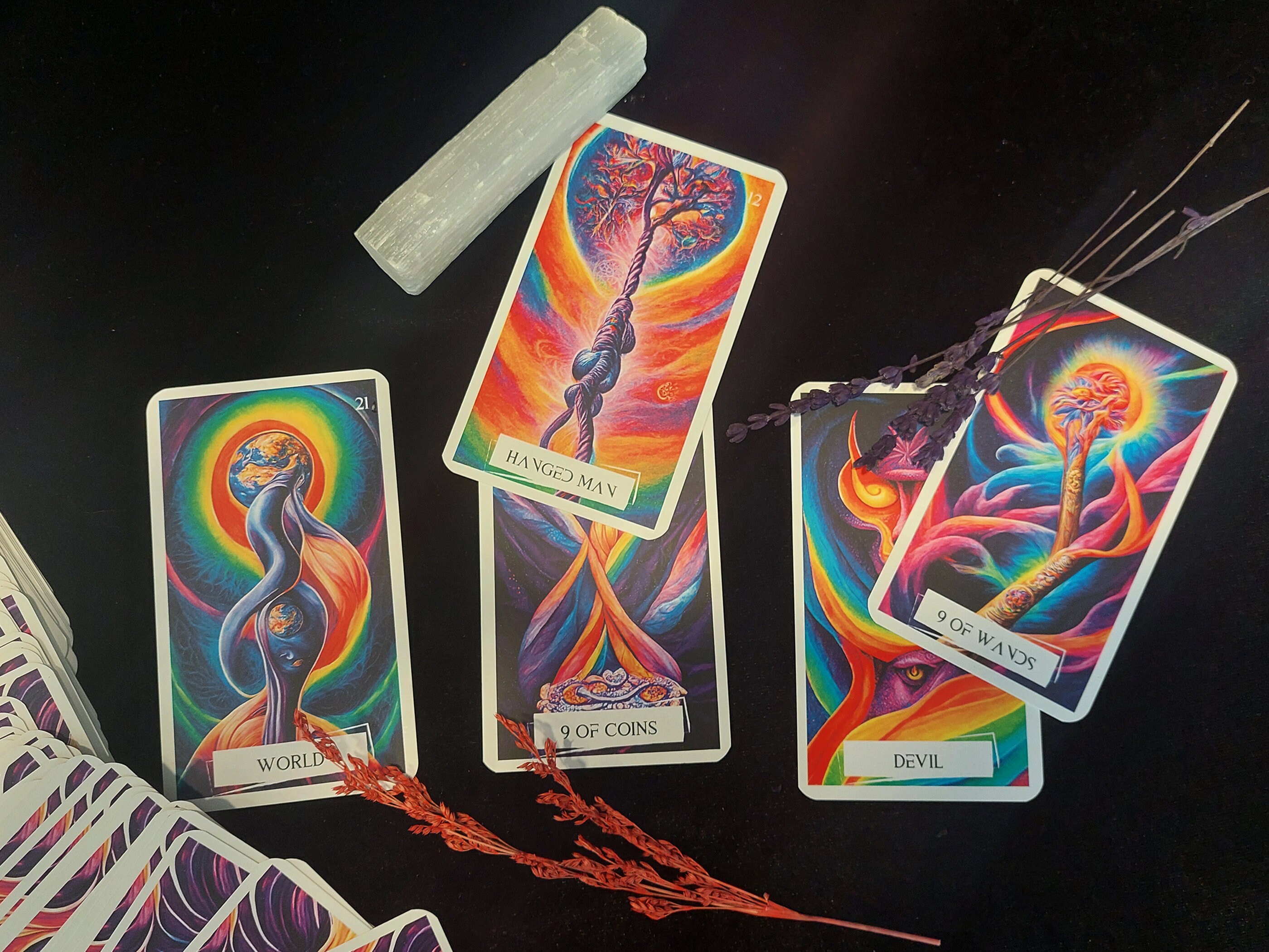 Beginner Tarot Deck Tarot Deck With Guidebook Colorful Tarot - Etsy ...