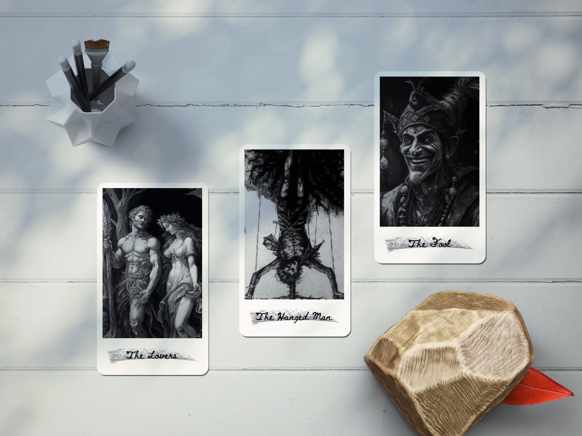 Indie Tarot Deck RSW Based Deck Tarot Deck With Guidebook - Etsy