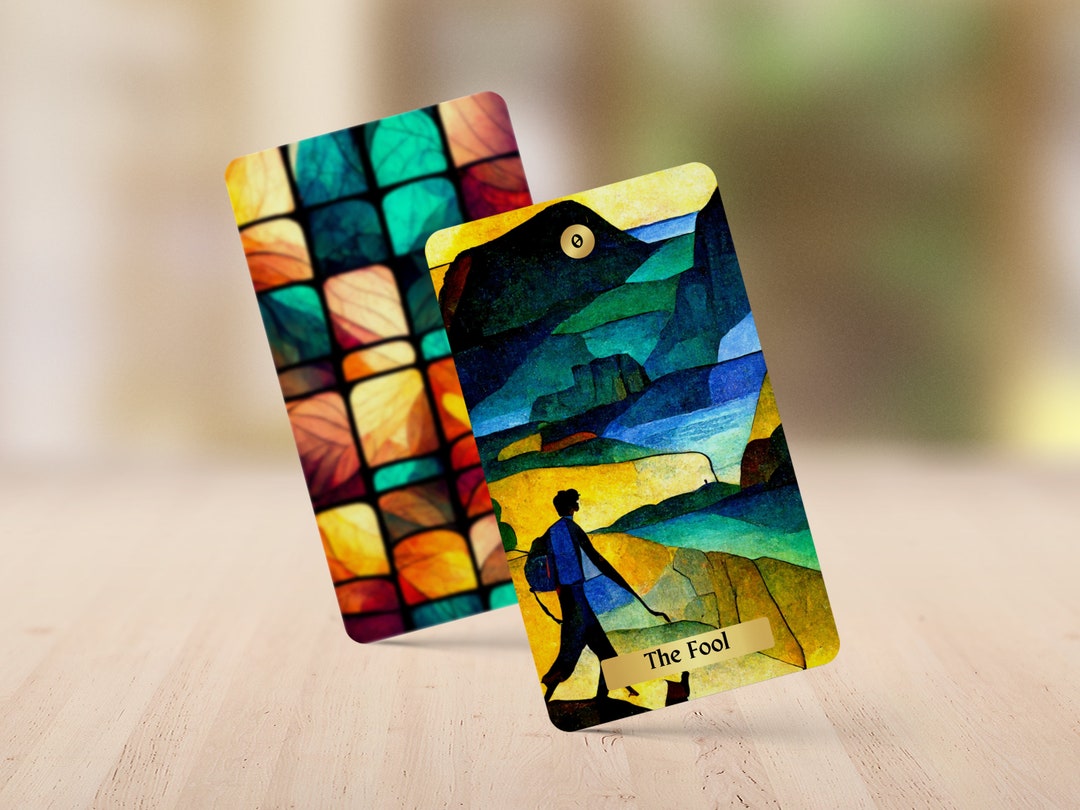 Positive Tarot Cards, Indie Tarot Deck, RSW Based Deck, Tarot Deck With ...