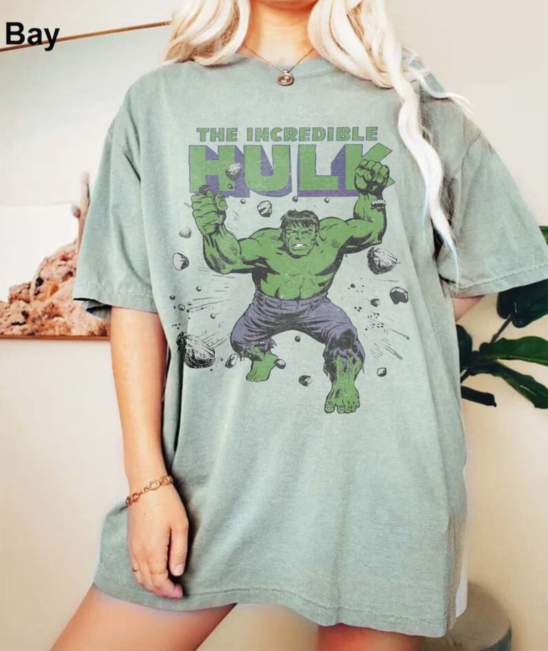 Hulk T Shirt, Retro Marvel Comfort Colors Shirt, the Incredible Hulk ...