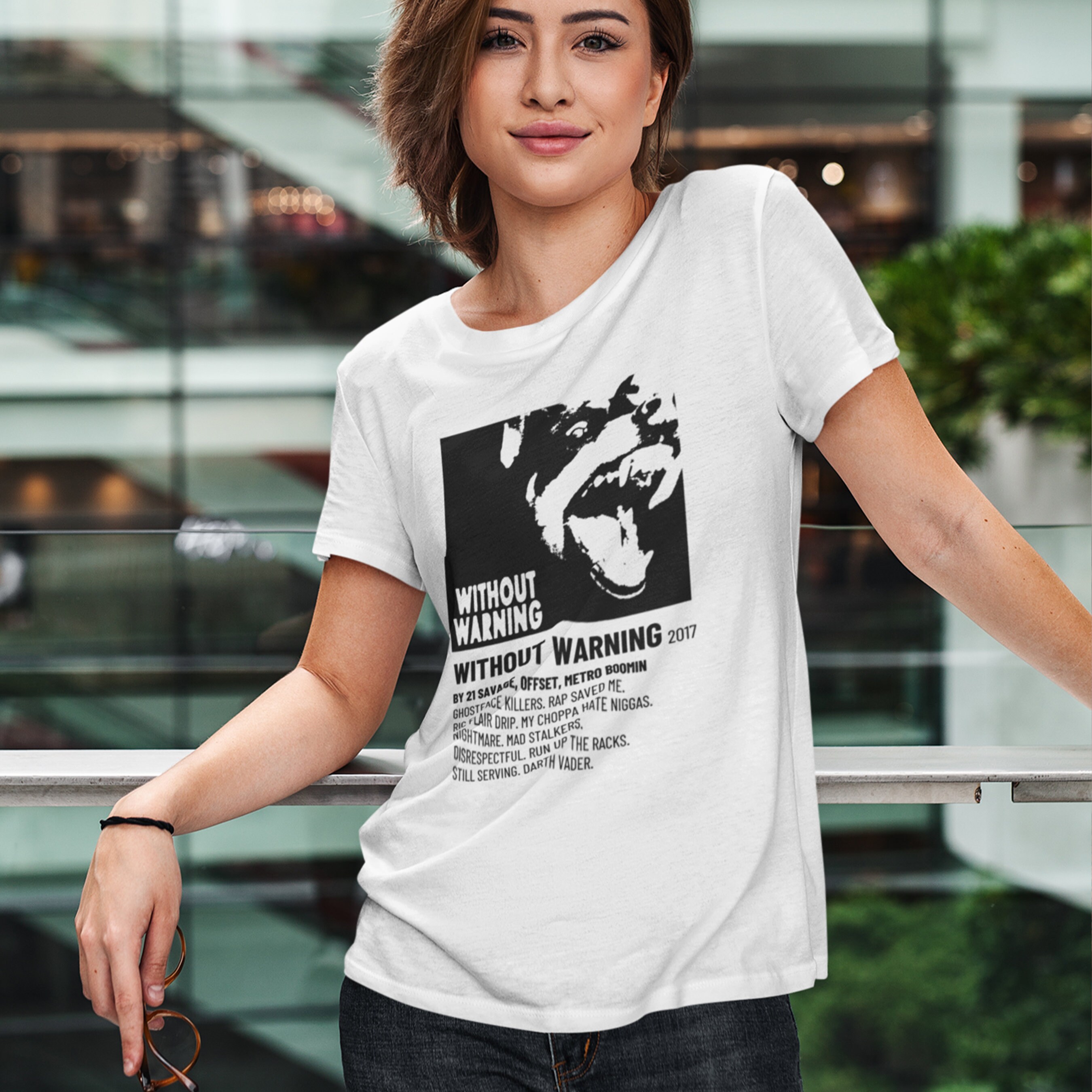 21 Savage Metro Boomin Offset Without Warning Album Tee