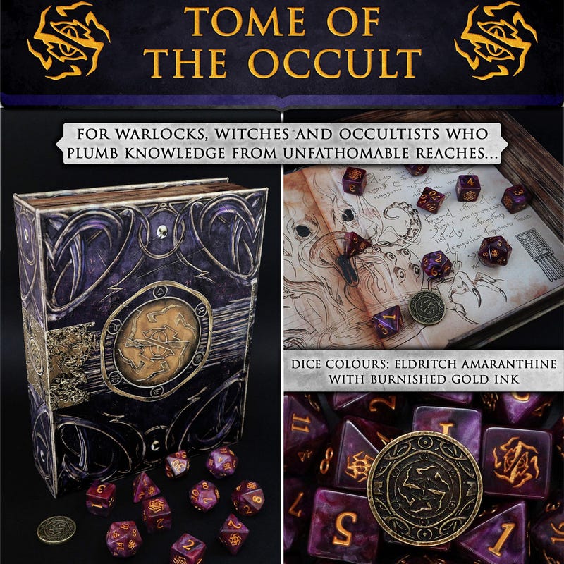 Warlock Dice - Etsy