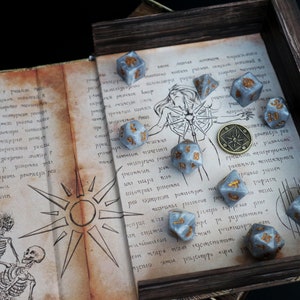 Tome of the Divine Cleric Dice Set Perfect for D&D, Pathfinder and ...