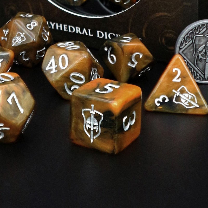 Polyhedral Dice Set - Etsy