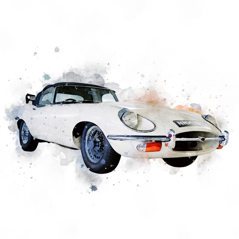 Hand Drawn Vehicle Portraits - Etsy