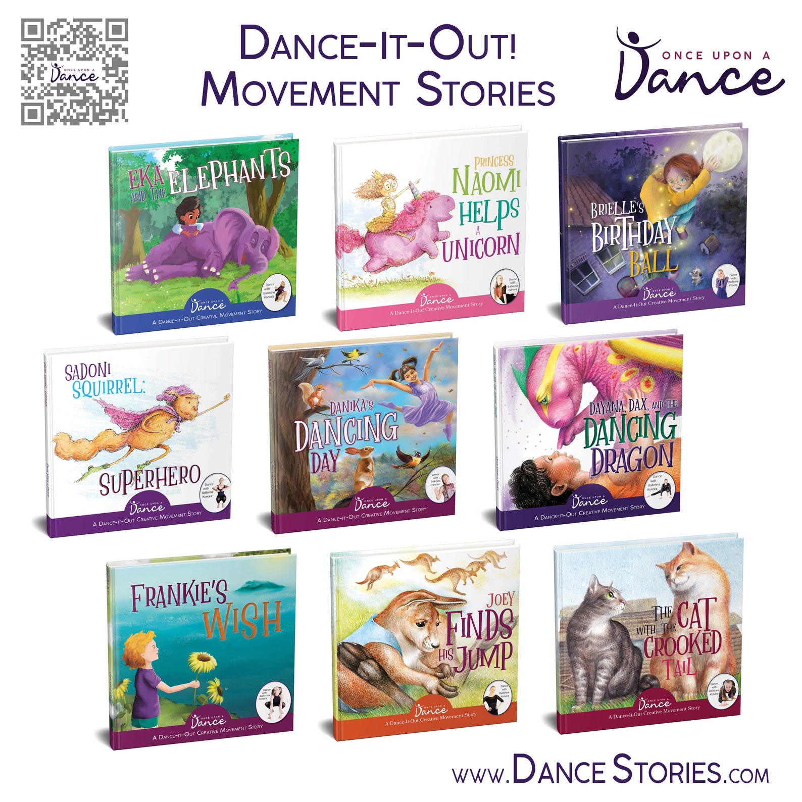 9 Favorites From the Dance-it-out! Creative Movement Stories Series - Etsy