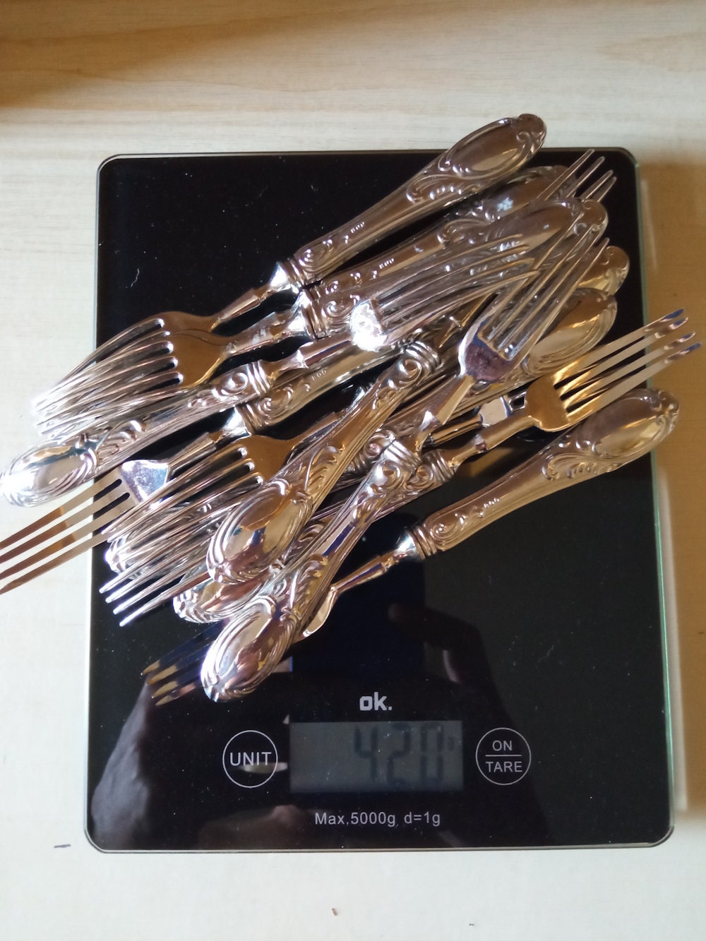 12 Forchette Piccole in Argento 800 - Etsy