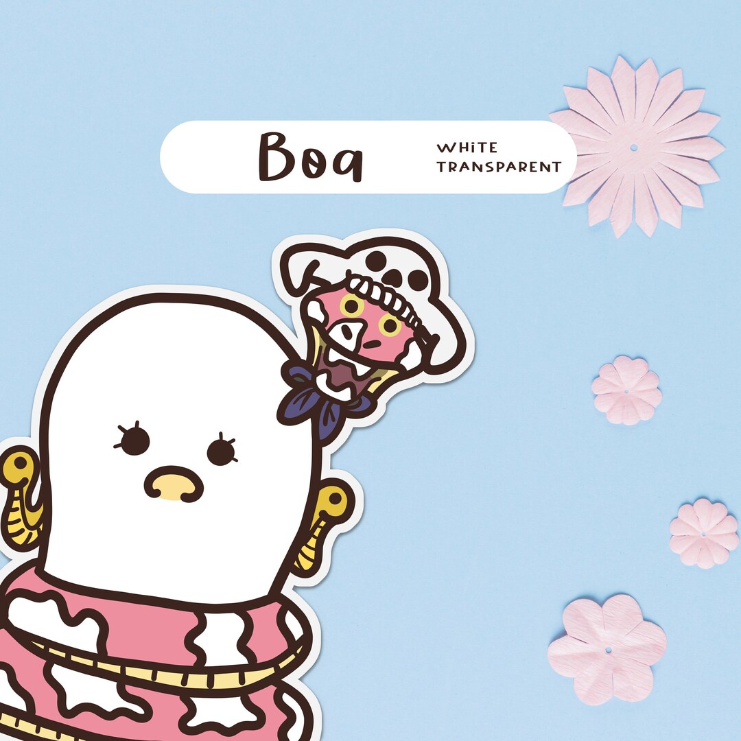 One Piece Sticker One Piece Duck Series One Piece Boa - Etsy
