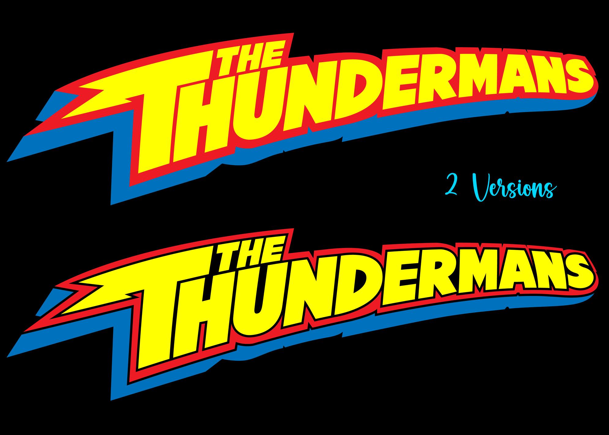 The Thundermans Svg File for Cutting Machine (3 Layers) 2 Versions - Etsy