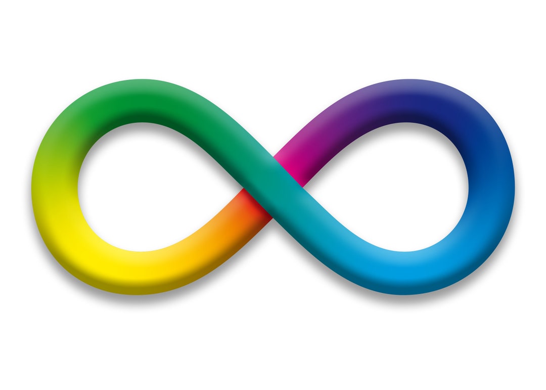 Infinity Rainbow Printable Digital Art high Resolution for Wall Art or ...
