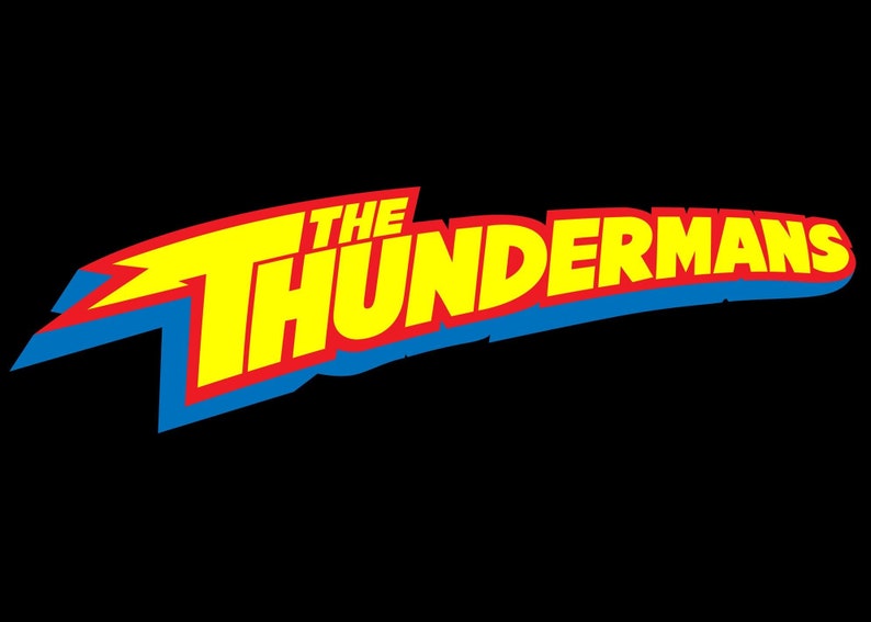 The Thundermans Svg File for Cutting Machine (3 Layers) 2 Versions - Etsy