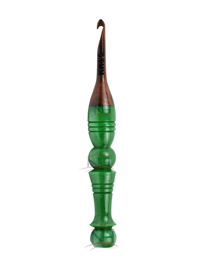 Ergonomic Resin Crochet Hook-wooden and Resin Crochet Hooks Handmade ...