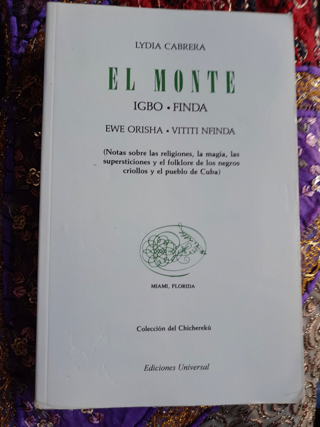 El Monte lydia Cabrera. - Etsy