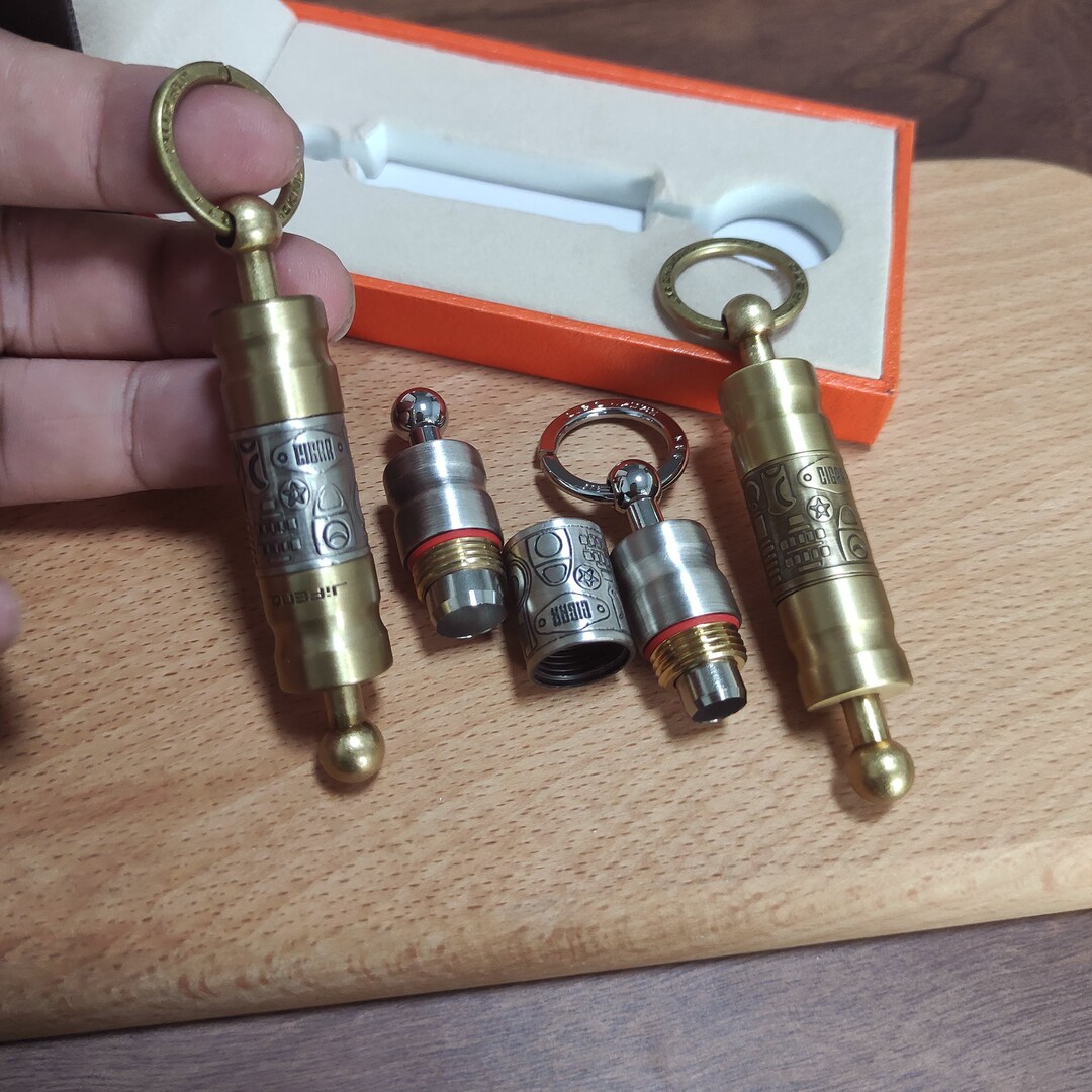 Cigar Metal Puncher,keychain,cigar Cutter, Gift for Dad, Groomsman,gift ...