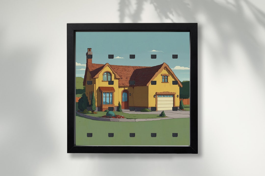 Getstones24 Picture Frame for LEGO® the Simpsons™ Figures High-quality ...