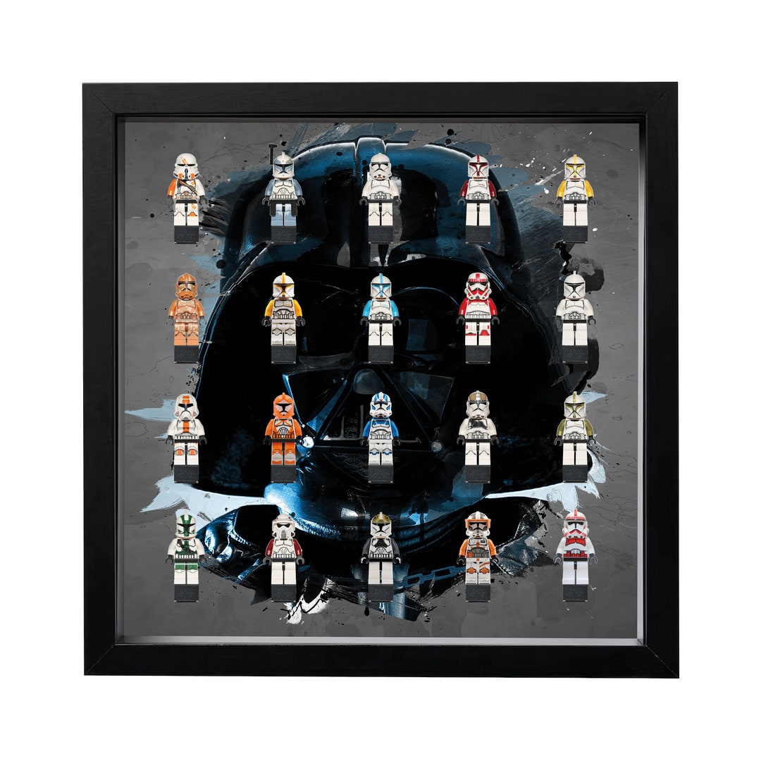 Getstones24 Picture Frame 35 X 35 Cm for LEGO® Figures Showcase for ...