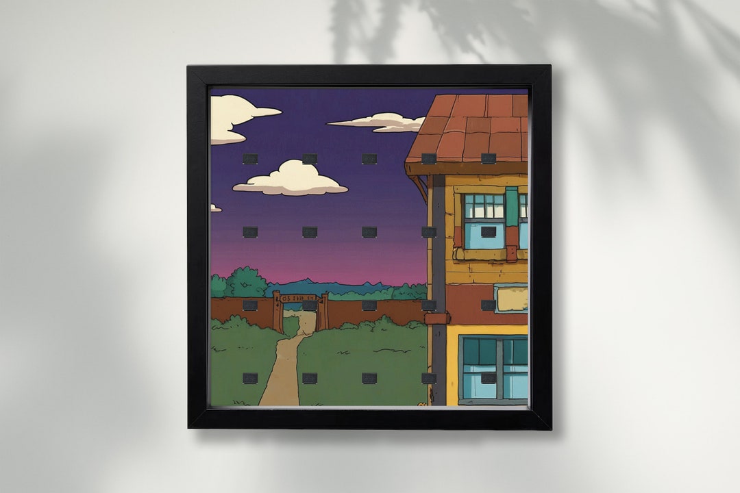 Getstones24 Picture Frame for LEGO® the Simpsons™ Figures High-quality ...
