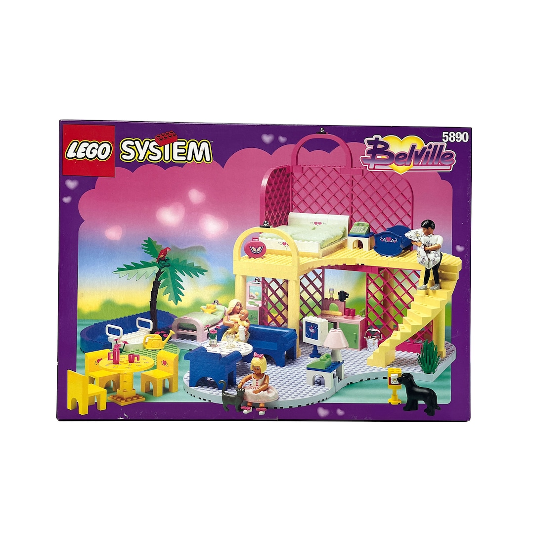 Lego Belleville Set 5890-1 From 1994 "pretty Wishes Playhouse" NEW and ...