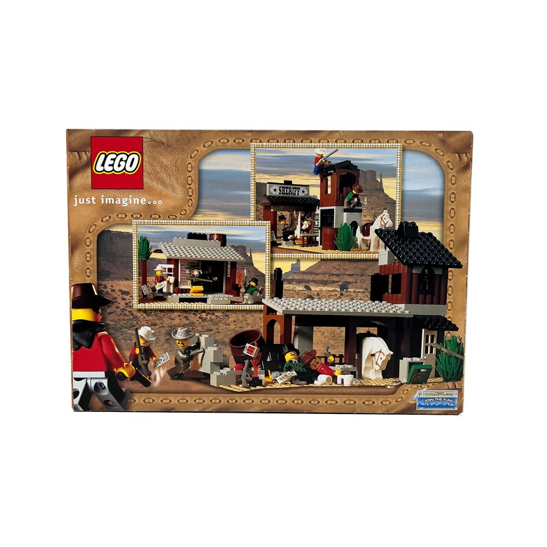 Lego Western Cowboy Set 6764-1 From 2002 sheriffs Lock-up NEW and ...