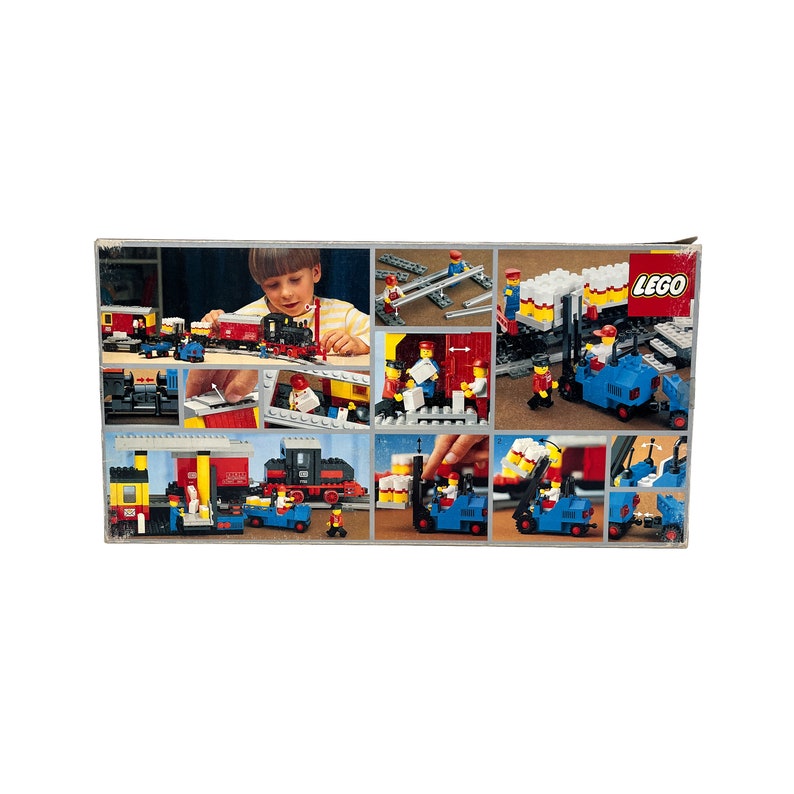 Lego 4,5V Train Set 7722-1 From 1985 steam Cargo Train NEW and Sealed ...