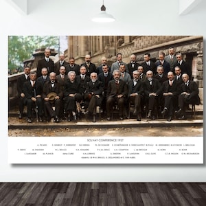 solvay international conference 1927 photo