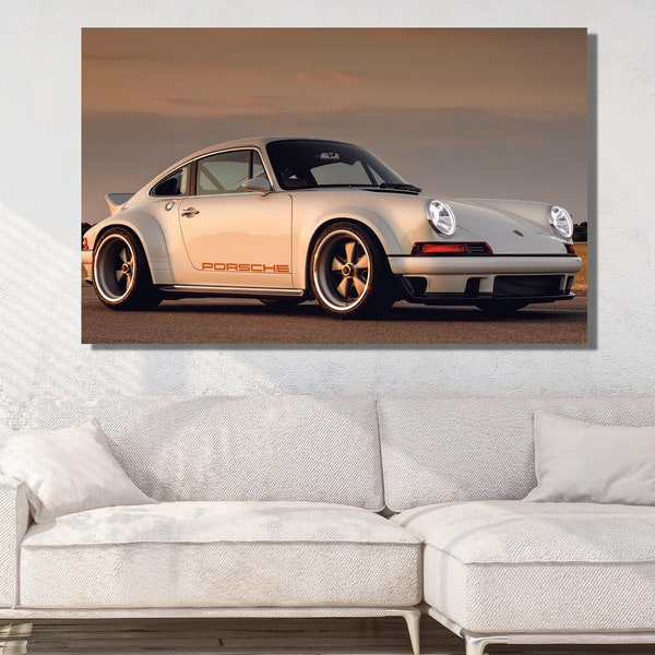 Singer Porsche Poster - Etsy