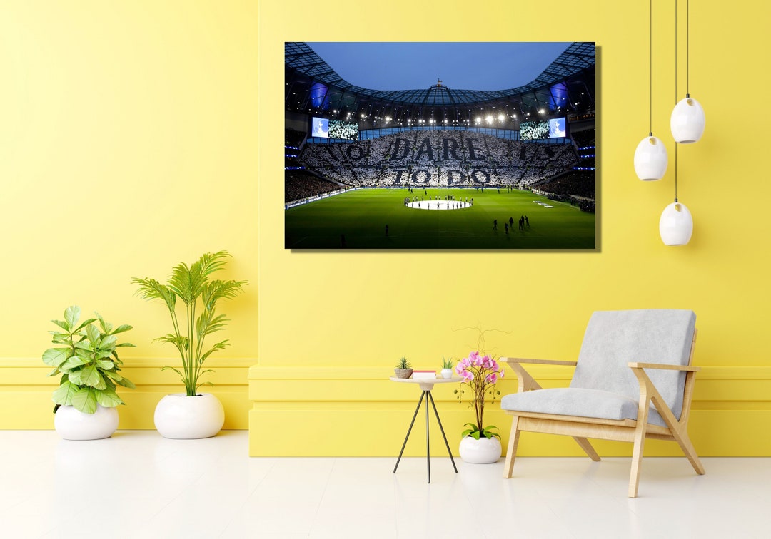 Tottenham Hotspur Stadium Poster, Tottenham Hotspur Wall Art, Football ...