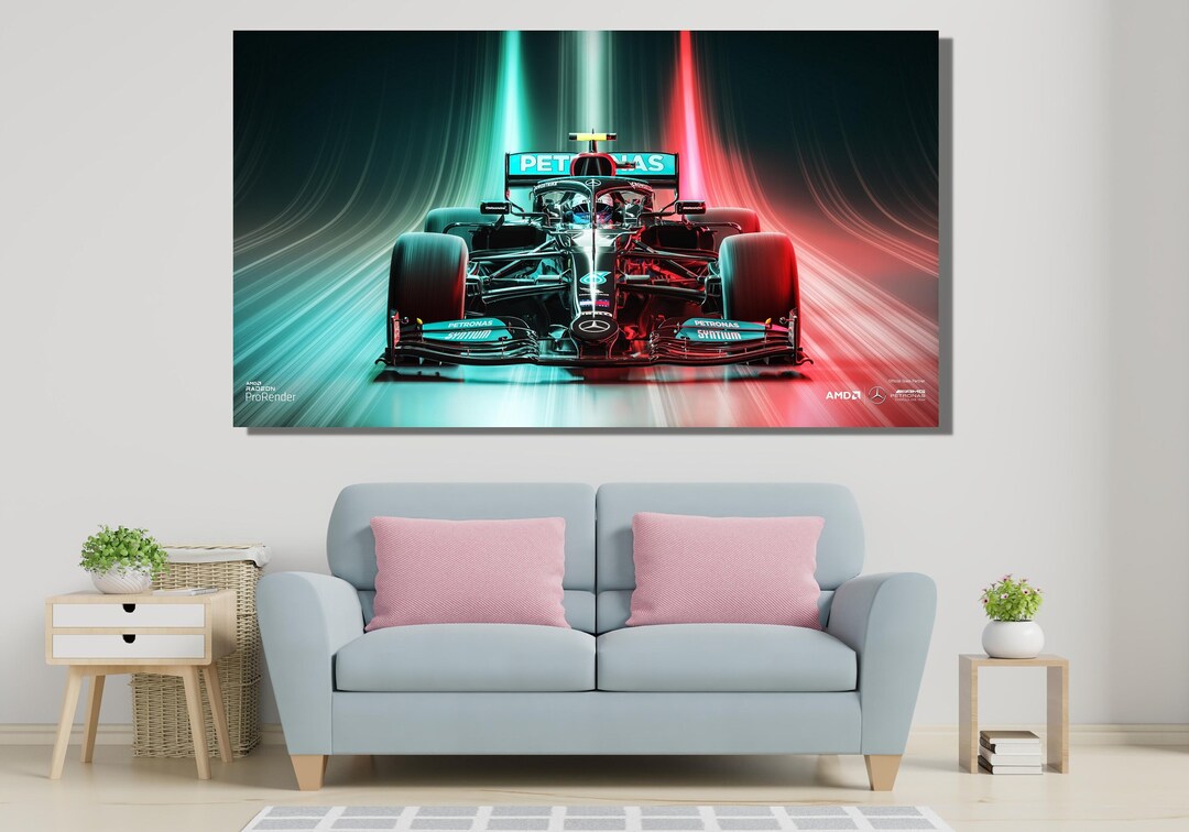 Lewis Hamilton,lewis Hamilton Print,mercedes Car Race Win F1 Formula 1 ...