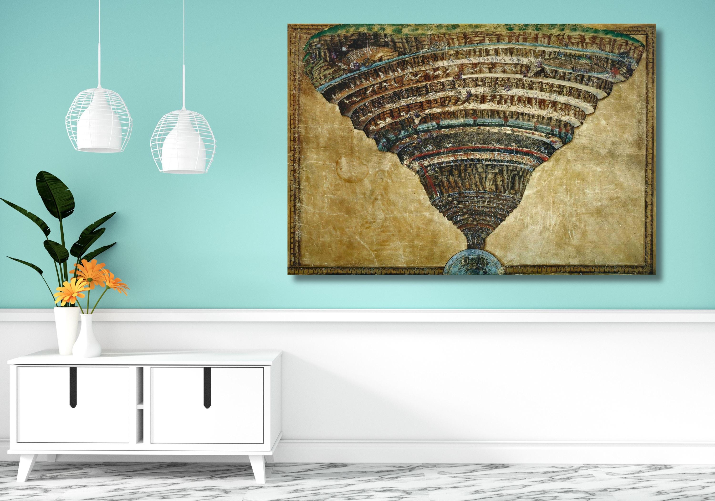 Botticelli Kaart Van De Hel Hel (geloofsconcept) | Religie Kennis Wiki