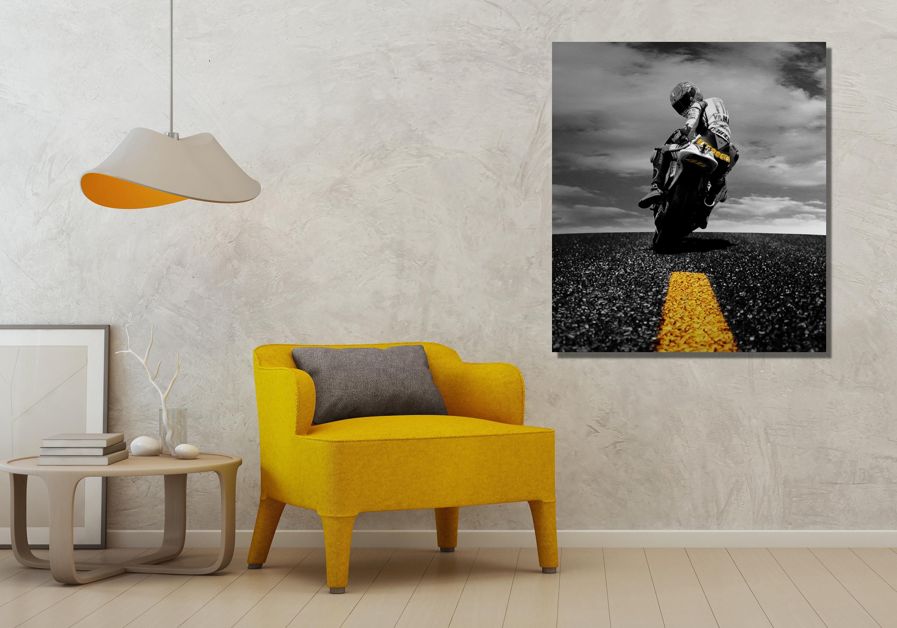 Valentino Rossi Postervalentino Rossi Canvas Print - Etsy