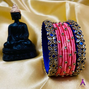 Butterfly Designed Silkthread Bangles - Etsy