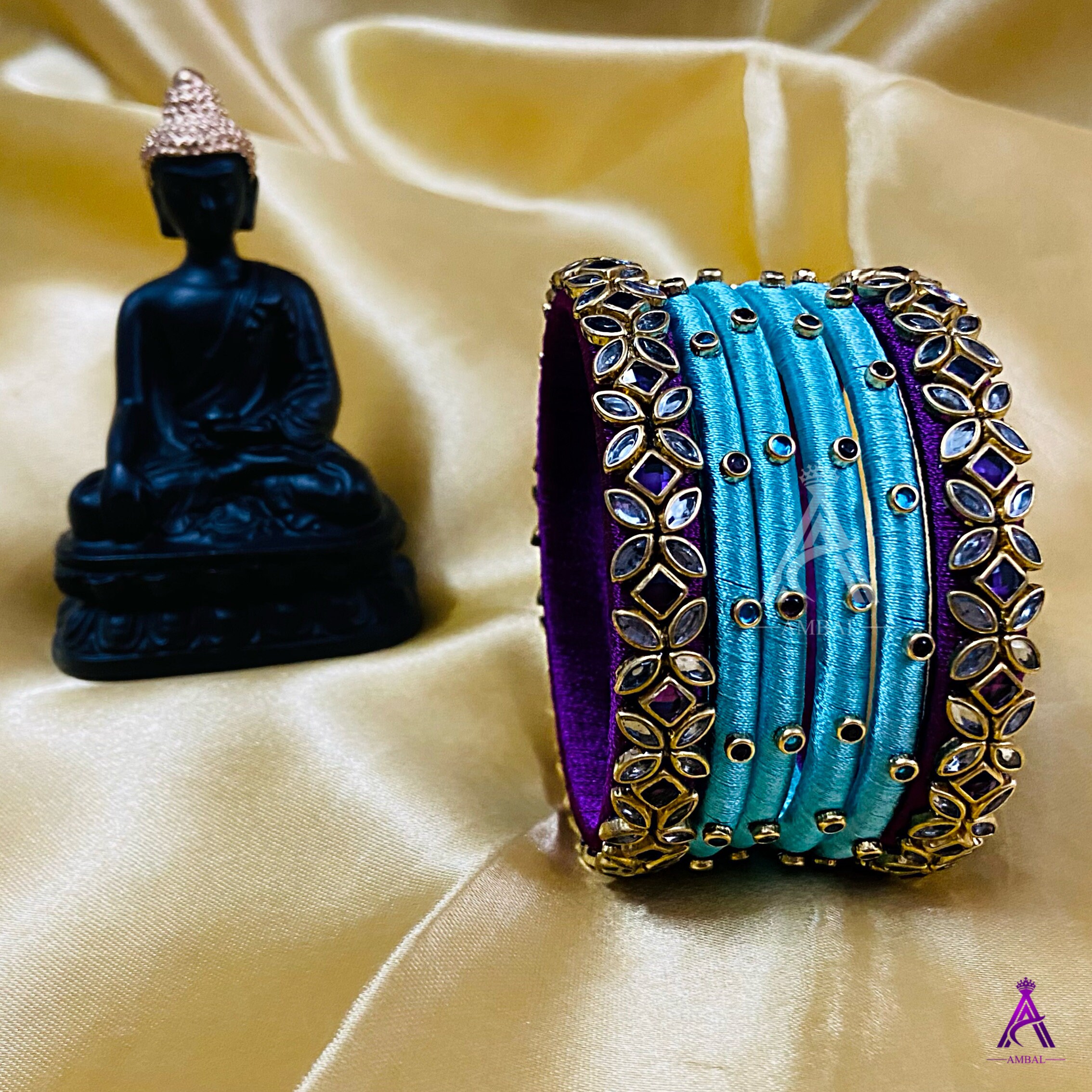 Butterfly Designed Silkthread Bangles - Etsy