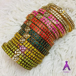 Butterfly Designed Silkthread Bangles - Etsy