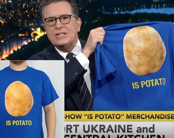 The Late Show Potato - Etsy