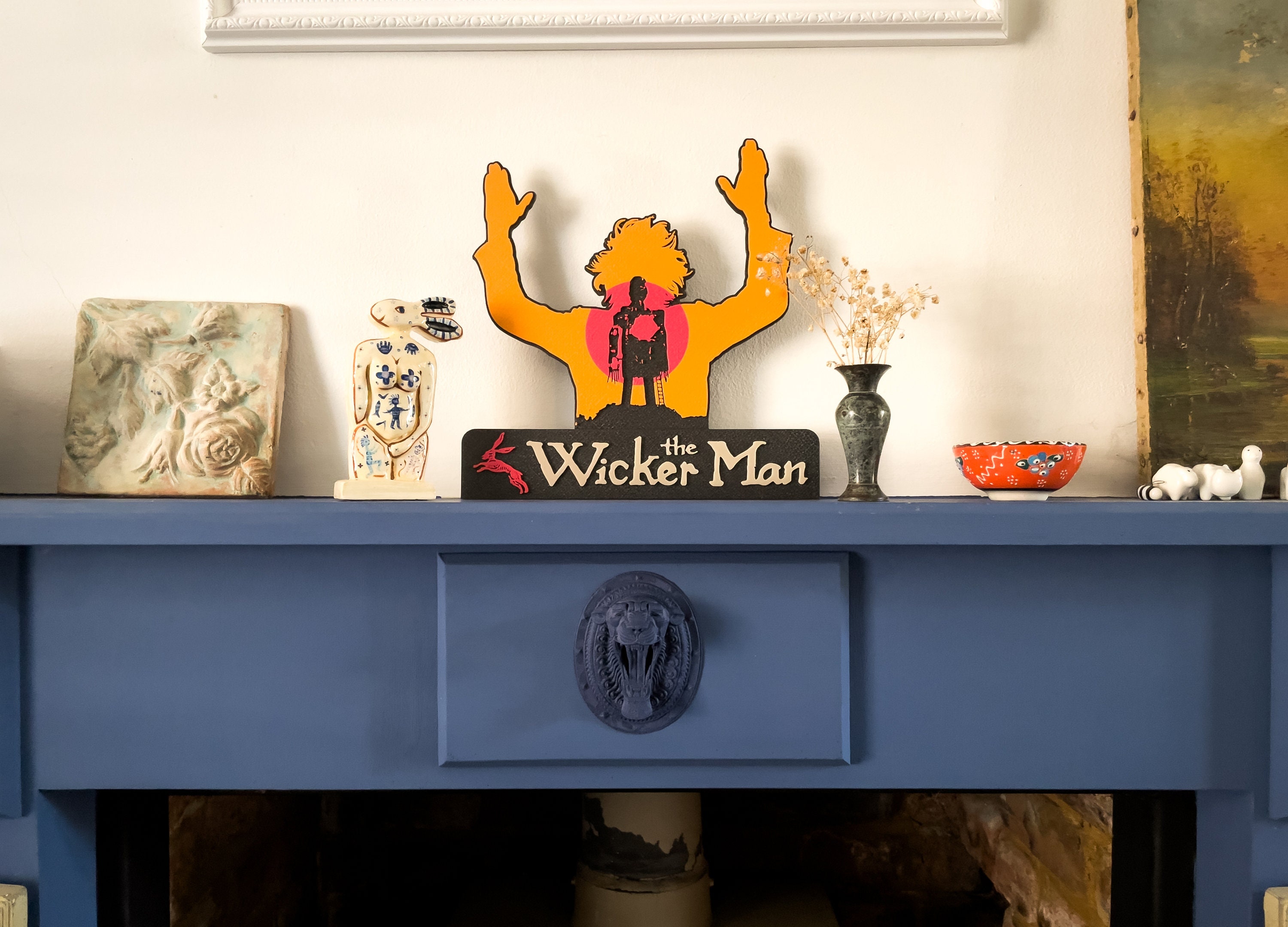 The Wicker Man - 3D Printed Display - Etsy