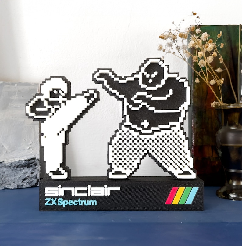 Sinclair ZX Spectrum Yie Ar Kung Fu oolong and Bucha - Etsy