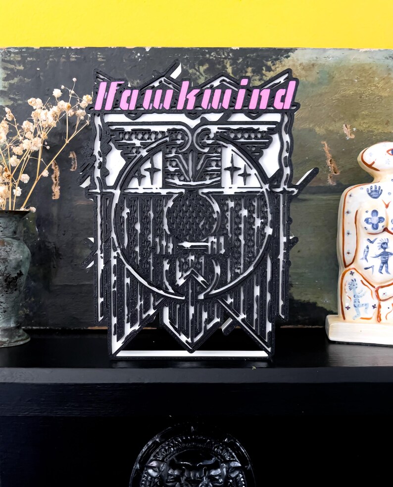 Hawkwind - Doremi Fasol Latido Album Artwork 3D Printed Display - Etsy