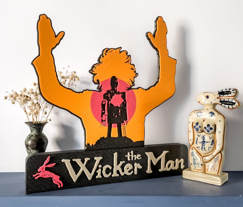 The Wicker Man 3D Printed Display - Etsy