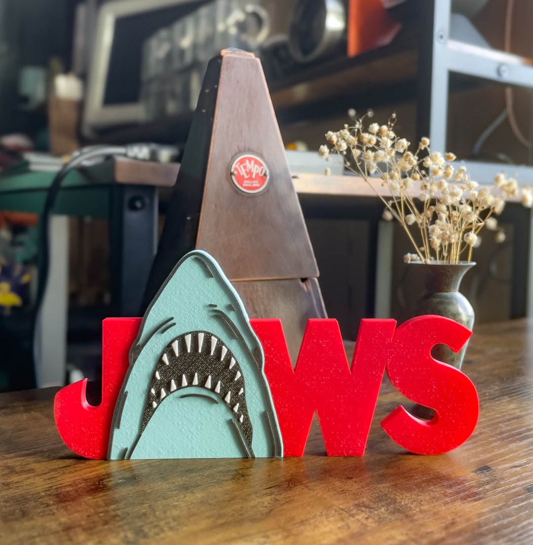 Jaws - 3D Printed Display - Etsy