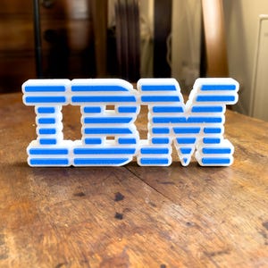 IBM - Computer Logo - Etsy