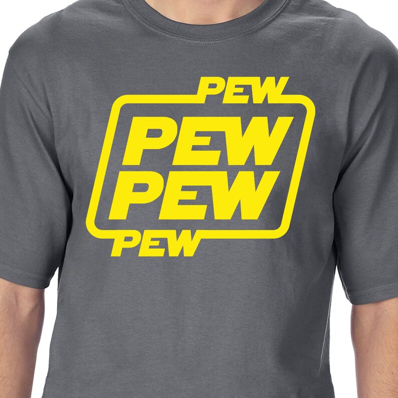 Pew Pew Pew Pew Digital Cut Files Cricut Silhouette Cameo - Etsy