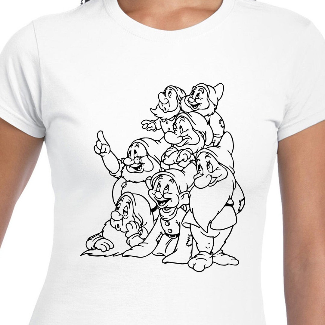 The Seven Dwarfs Digital Cut Files | Cricut | Silhouette Cameo | Svg ...