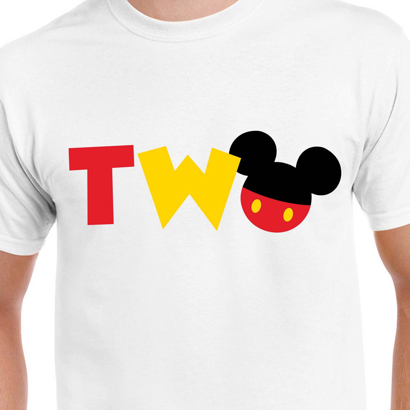 Mickey 2nd Birthday Digital Cut Files Cricut Silhouette - Etsy