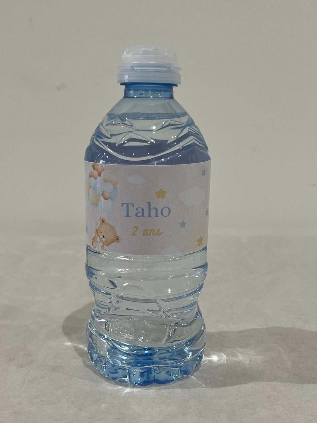 Personalized Self-adhesive Label for Water Bottle baptism, Party ...