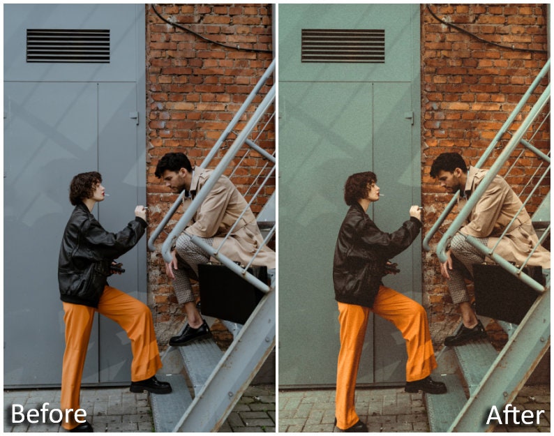 20 Lightroom Presets 70s Vibe Part 1, Kodak Presets, Grain Presets ...