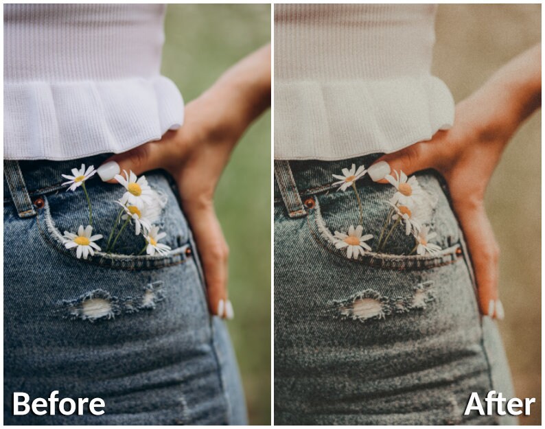 60s Vibe Lightroom Presets: Kodak Film, Retro Grain (desktop & Mobile ...